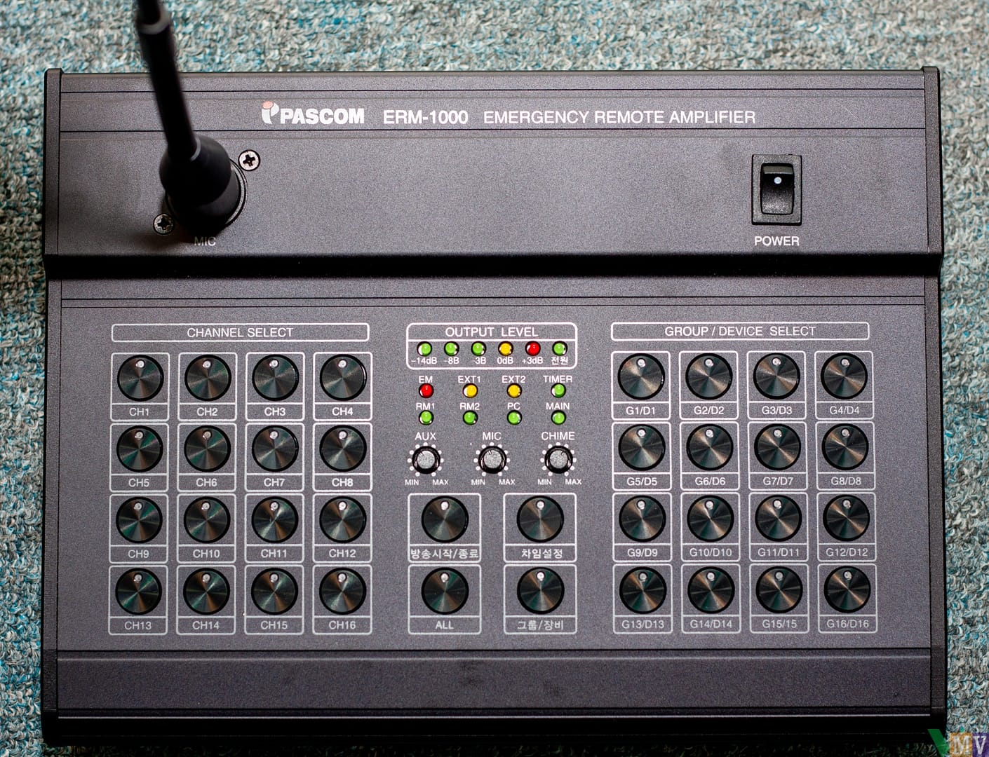 ERM-1000 Micro chọn vùng kỹ thuật số cho EDC System - PASCOM