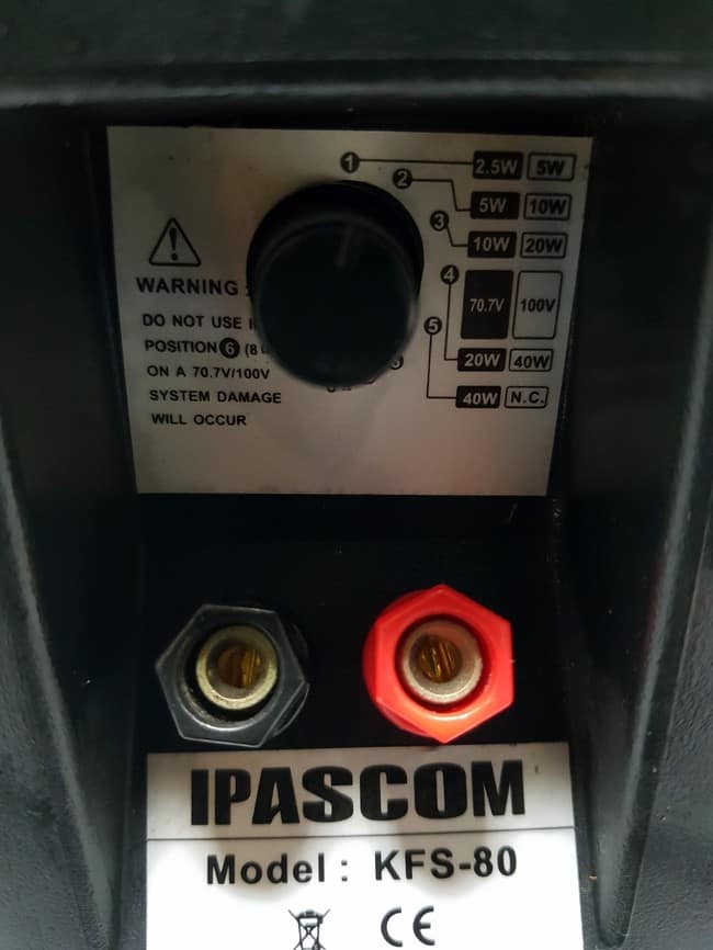 Loa hộp dải rộng KFS-40 - PASCOM